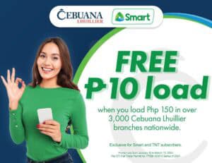 Cebuana Lhuillier and Smart Load Rewards Program • Cebuana Lhuillier ...
